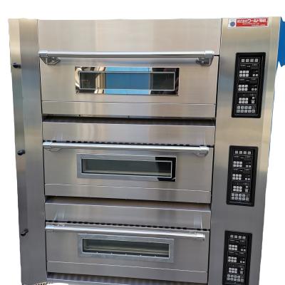 China 1350MM FUKUOKA Electric Deck Oven Infrared Heating Commercial Bread Maker Equipment for sale