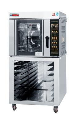 China Combined Electric Convection Oven Commercial Catering 12600W Deck Convection Oven for sale