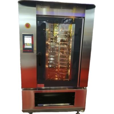 China CE 260KG Commercial Bread Making Machine Electric Rotating Bread Oven 10 Trays for sale
