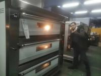 China Factory Price Bakery Machine Commercial 4 Deck 3 Tray Gas Fired Deck Oven Bread Baking for sale
