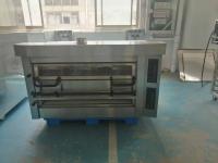 China Two Deck Gas Deck Oven 1410mm Commercial  Bakery Cake Making Machine for sale