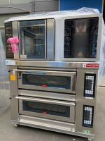 China Electric 1 Deck 1 Tray With Proofer Combination Bread Oven for sale
