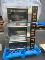 China Japan Quality Professional Manufacturer Small Electric Deck Oven for Bread with Steam and Stone Plate for sale