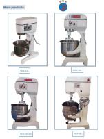 China Commercial Bakery Machinery Gear Typed Planetary Mixer 20L for sale