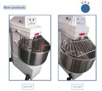 China 25kg 50kg Spiral Dough Mixer Commercial Bakery Spiral Mixer Dough Double Speeds for sale