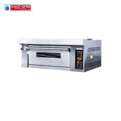 China Commercial Electric Baking Deck Oven With 1 Deck, 2 Trays Of 400*600 Mm For Bakery Store And Restaraunt for sale