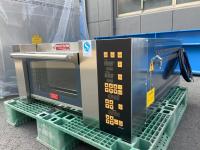 China 1000MM Electricity Gas Deck Oven Hot Air Commercial Deck Oven With Steam for sale