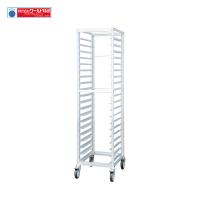 China Stainless Steel Bakery Tray Rack Trolley For Bakery Shop Hotel Restaurant Kitchen for sale