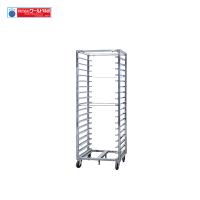 China Stainless Steel Bakery Tray Rack Trolley For Bakery Shop Hotel Restaurant Kitchen for sale