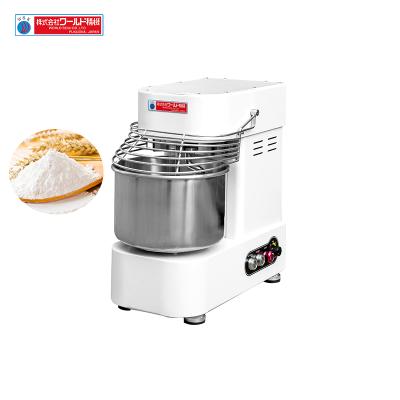 China 10L Small Dough Mixer Desktop Household Kitchen Bakery Spiral Mixer 1100w for sale