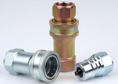 China Agricultural Machinery Quick Disconnect Hydraulic Couplers LSQ-TG ISO A Chrome Three for sale