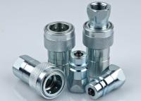 China Single Handed Operation Hydraulic Connectors Fittings LSQ-PK NPTF Thread for sale