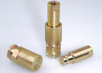 China Nitto Interchange Flush Face Hydraulic Quick Couplers , LSQ-PTR Flat Face Couplers Chrome Six for sale