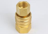 China Straight - Through Interface High Flow Hydraulic Coupler Manual Sleeve Type ST Series for sale