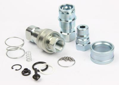 China Steel Hydraulic Quick Connect Couplings , TEMA TH Type Quick Disconnect Hydraulic for sale