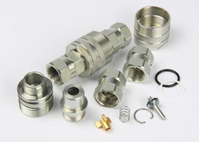 China Screw Connection Type Threaded Quick Connect Hydraulic LSQ-CVV In Carbon Steel for sale