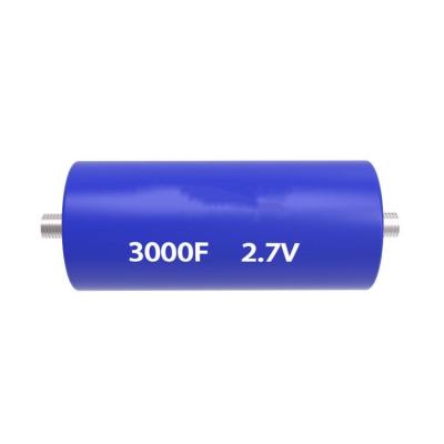 China OEM Supercapacitor 2.7 V 3000f Ultracapacitor For EV Solar Storage System for sale