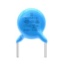China 681K Y1 Safety Capacitor 400VAC Strong Over Current Capability Small Capacity for sale