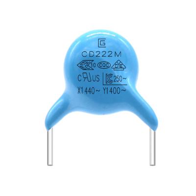 China High Stability 400VAC 222M Capacitor High Impact Resistance Long Service Life for sale