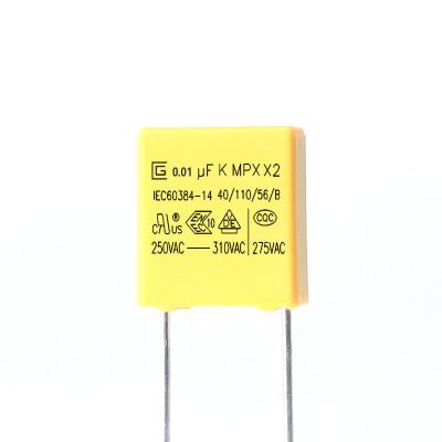 China Self Healing 103K 275VAC Capacitor 0.01 UF For Suppresses Electromagnetic Interference for sale