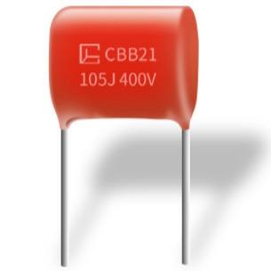 China Good Moisture Resistance Metallized Polypropylene Capacitors CBB21 105J 400V P15MM for sale