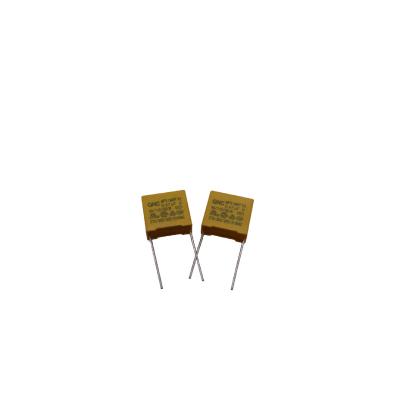 China 1600VAC X2 Radial Safety Capacitors With 0.001uF - 4.7uF Capacitance for sale