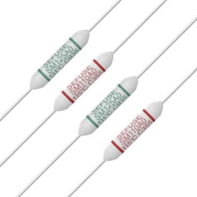 China Competitive Price Thermal Fuse Cutoff Ceramic Link TF 102C Degree 250V 2A for sale