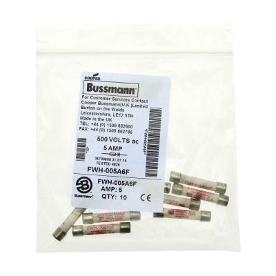 China Ferrule Fuse Links For Protection Of DC Common Bus FWH-005A 6*32mm Size for sale