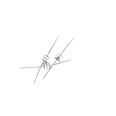 China UL Recognized Voltage Coaxial Gas Discharge Tube Withstands Impulse Discharge Current Up To 2KA for sale