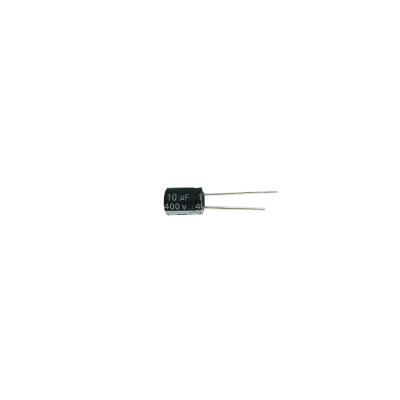 China High Frequency 10uf 400v Aluminum Electrolytic Capacitor For Consistent Efficiency for sale