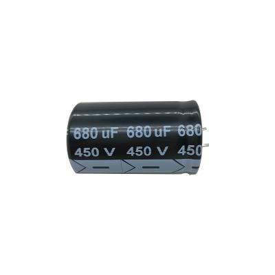 China Aluminum Electrolytic Capacitor 680uF 450V High Frequency M5/M6 Terminal for sale
