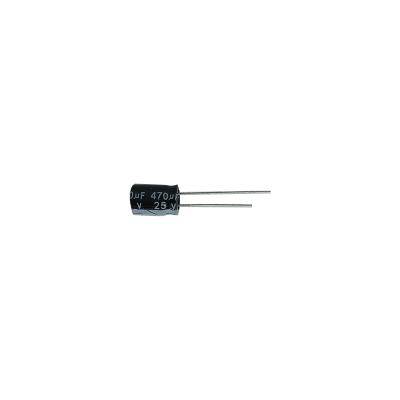China Aluminum Electrolytic Capacitor470UF25V, Applied to circuit boards (such as graphics cards) for sale