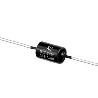 China 15mm Lead Wire Length X2 Safety Capacitor P10 15 22.5 7.5MM Featuring Tinned Copper Lead Wire Material for Surge Protection for sale