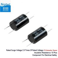 China Rated Surge Voltage 2.5 Times Of Rated Voltage X2 Protective Capacitor Insulation Resistance 10 Plus Component For Electrical Safety for sale