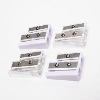 China Double Holes Professional Student Pencil Sharpener Alloy Steel for sale