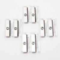 China 0.98 Inches Transparent Pencil Sharpener Double Hole for sale