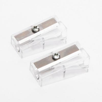 China School Use 10mm Manual Pencil Sharpener Single Hole for sale