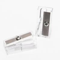 China School Use 10mm Manual Pencil Sharpener Single Hole for sale