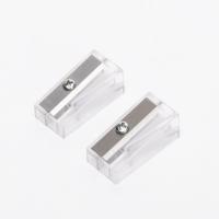 China 26mm thick pencil sharpener , Transparent Manual Pencil Sharpener for sale