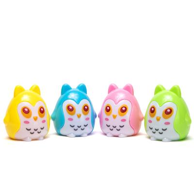 China Patent Chidren Safe Owl Pencil Sharpener Anti Swallow for sale