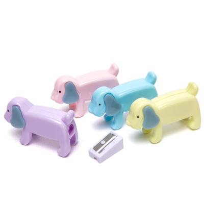 China Kid Safe 1 Hole Novelty Pencil Sharpener Animal Shape for sale