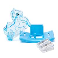 China Patent Baby Kid Safe Promotion Gift Cheap  Rocking Cute Horse  Double Hole School Children Pencil Sharpener for sale