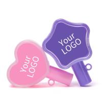 China Kid Safe Lollipop Cute Heart Kids Pencil Sharpener Star Shape for sale