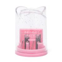China Flower Floral Transparent Childrens Pencil Sharpener Pink for sale