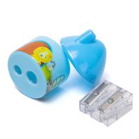 China House Hut Double Hole Cartoon Pencil Sharpener Child Safe for sale
