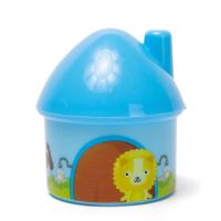 China House Hut Double Hole Cartoon Pencil Sharpener Child Safe for sale