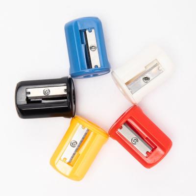 China Fancy 1 Hole Pencil Sharpener With Lid School Kids for sale