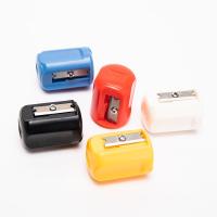 China Fancy 1 Hole Pencil Sharpener With Lid School Kids for sale