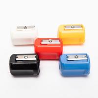 China Fancy 1 Hole Pencil Sharpener With Lid School Kids for sale