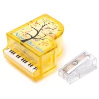 China Pink Cute Classroom Piano Kids Pencil Sharpener Mn Steel Bade for sale